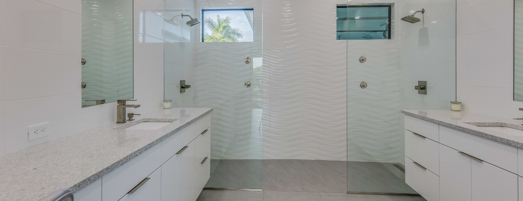 Doorless Walk In Shower Dual Shower Heads 22 Luxurious Doorless Shower