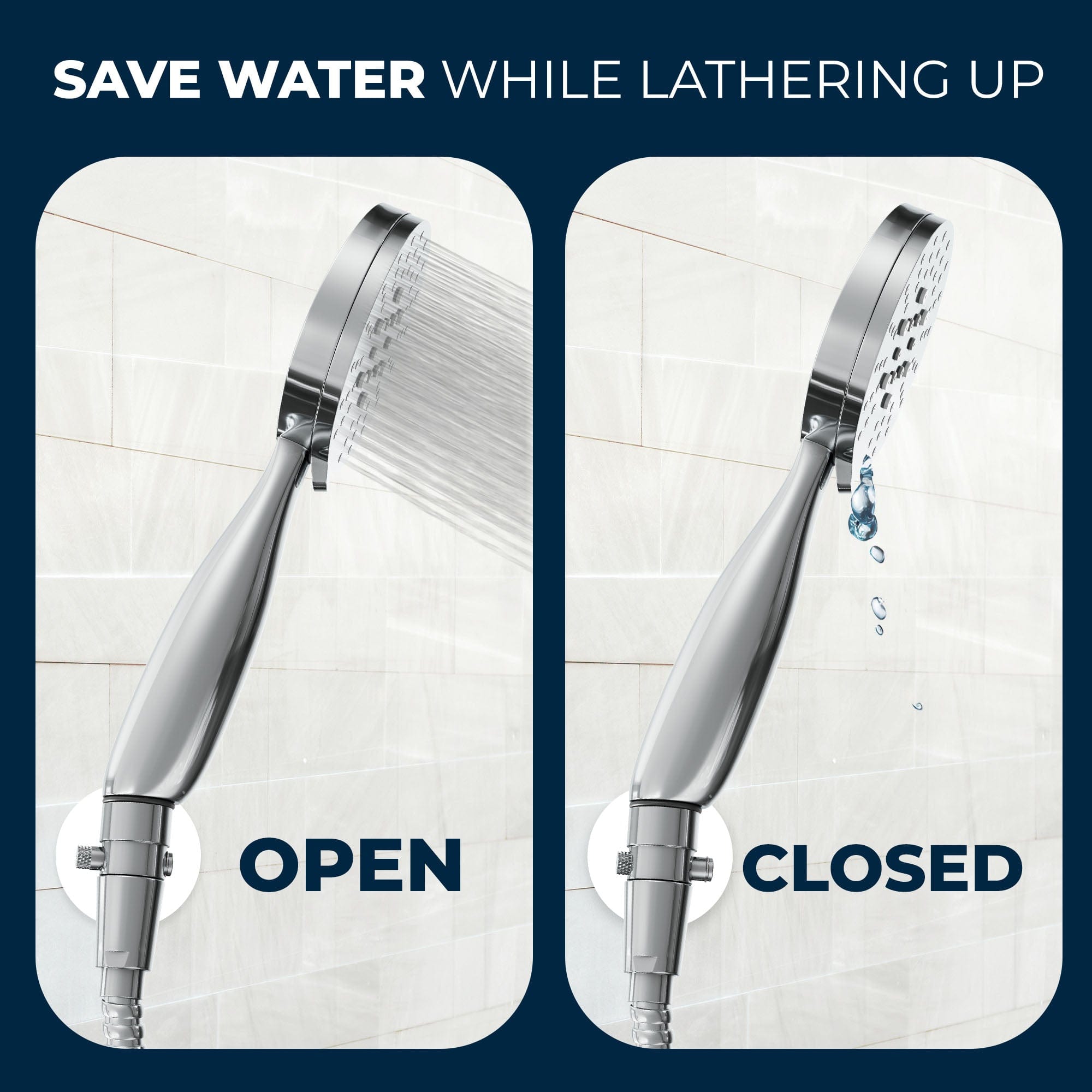 Shower Head Shut-Off Valve – HammerHead™