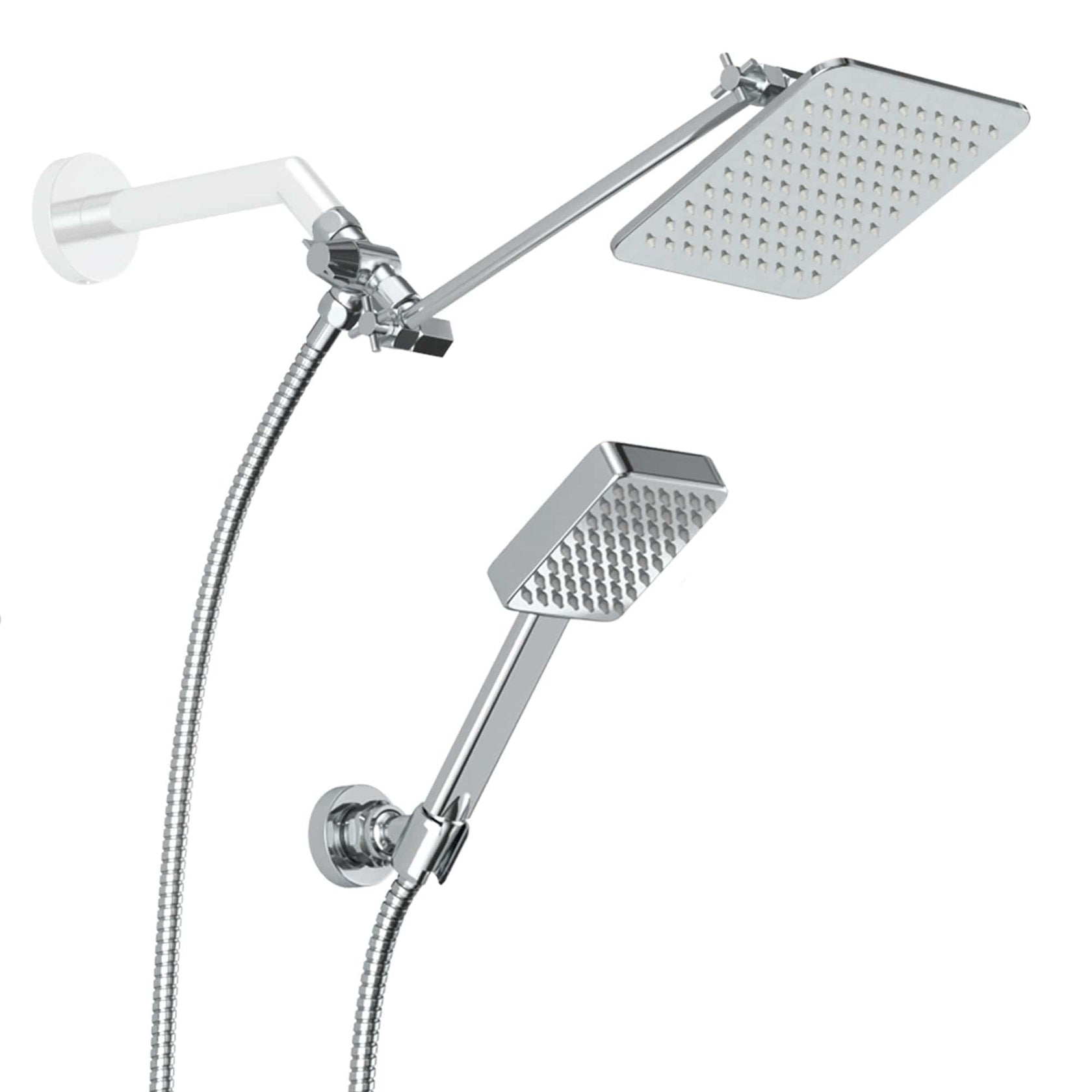 Square Dual Shower Head Set - HammerHead®
